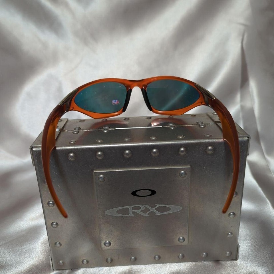 Oakley Scar Polarized Fire sunglasses Accessories Matte orange x silver ...