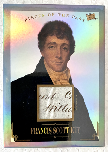2023 Pieces of the Past Historical Premium Francis Scott Key Hand ...