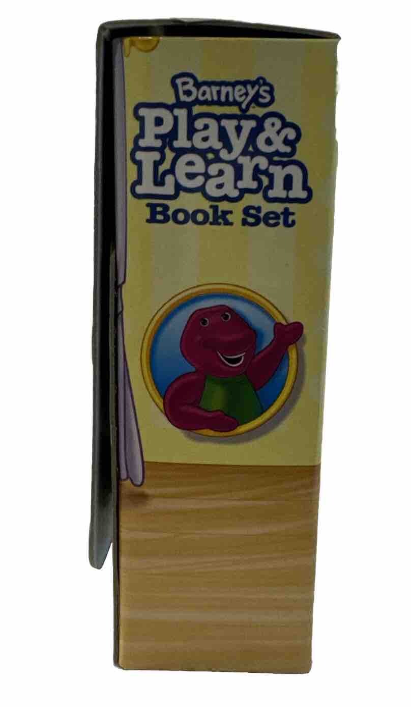 Barney’s Play and Learn Book Set Includes 4 Board Books (1999, Mixed ...