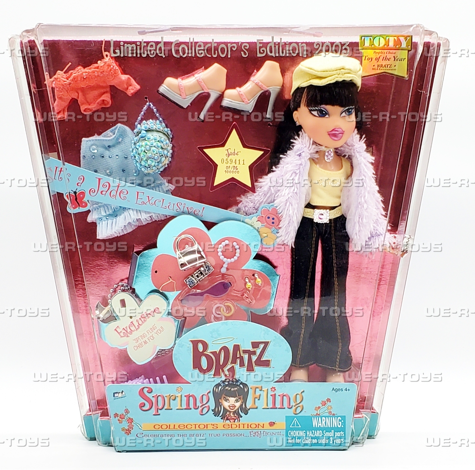 Bratz MGA 2003 Spring Fling Jade Limited Collector's Edition 6106 of ...