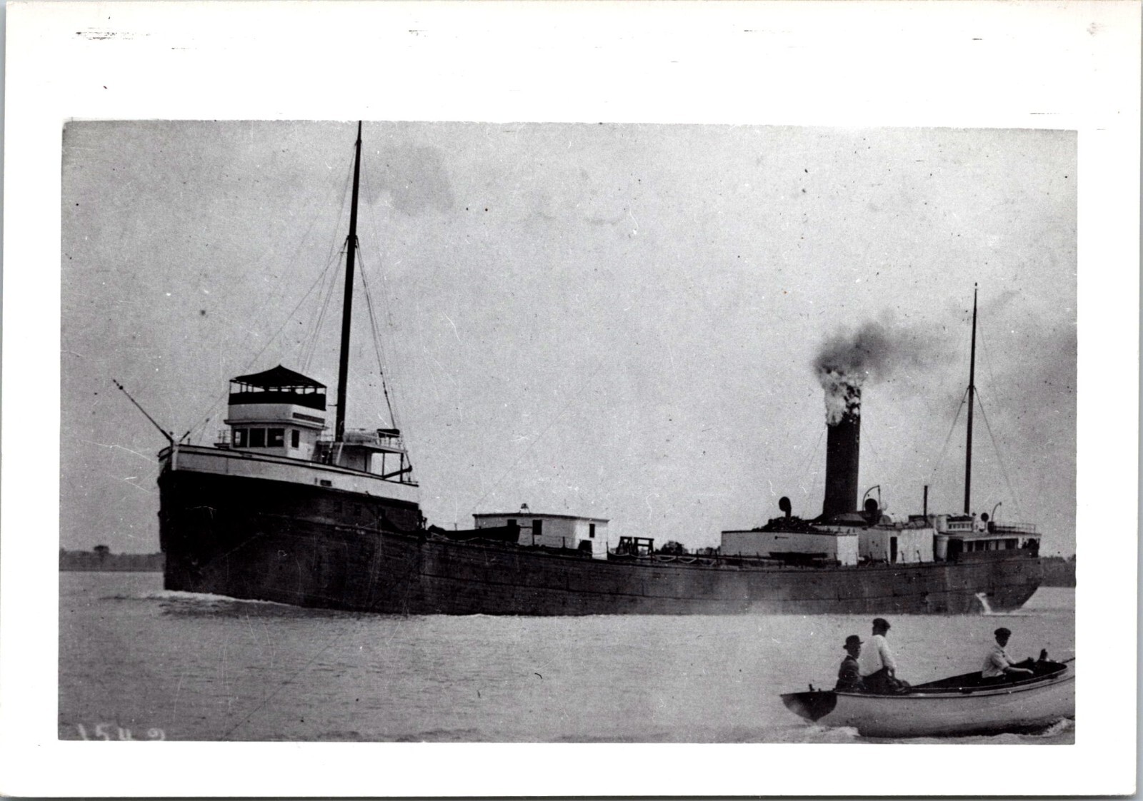 Great Lakes Steamer Freighter "George G. Hadley Photo | eBay