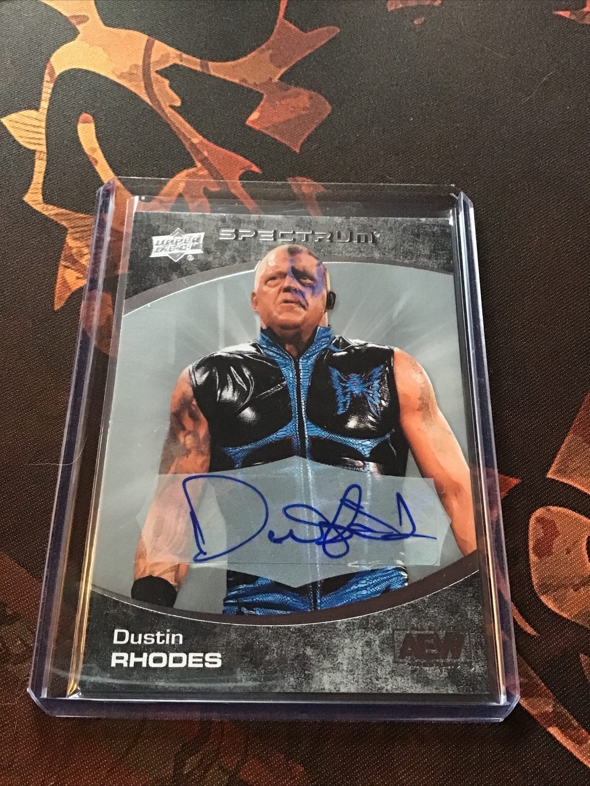 Dustin Rhodes 2021 Upper Deck AEW Spectrum #81 AUTO All Elite WWE | eBay