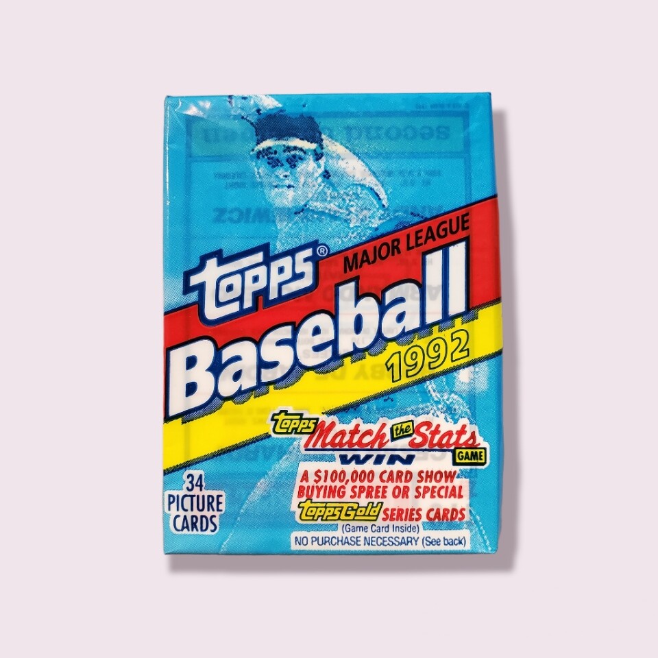 TOPPS 1990-2023 Unopened Baseball Card Packs Sealed MLB You Pick ...