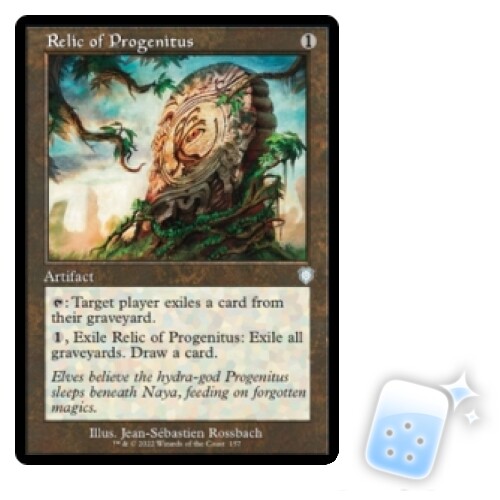 RELIC OF PROGENITUS The Brothers' War: Commander Magic MTG MINT CARD | eBay