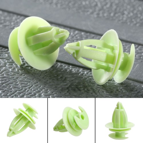 50Pcs Green Car Interior Door Trim Panel Push Retainer Clip Fastener ...