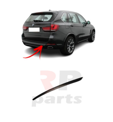 FOR BMW X5 F15 13-18 NEW REAR BUMPER MOLDING TRIM BLACK 51127308071 | eBay