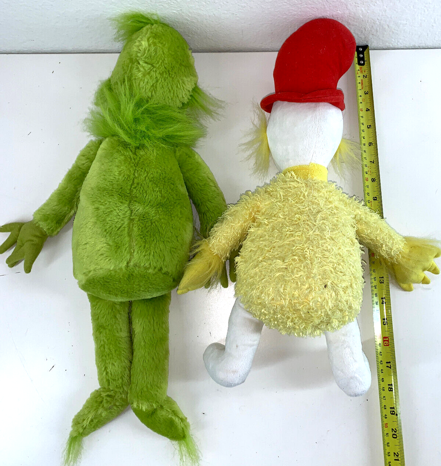 Dr. Seuss Sam I Am Grinch Kohls Cares Stuffed Animal Plush Characters ...