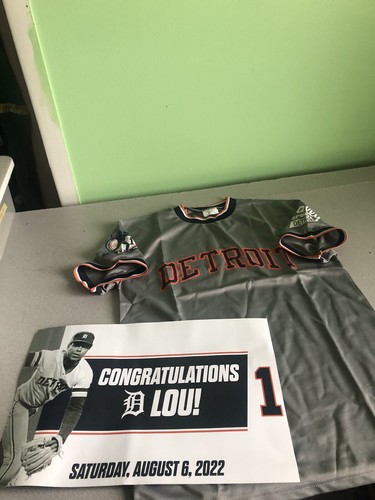 Detroit Tigers Lou Whitaker Promo Jersey | eBay