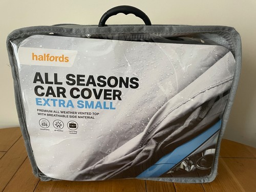 Halfords All Season Car Cover Waterproof Breathable Vented Top - EXTRA ...
