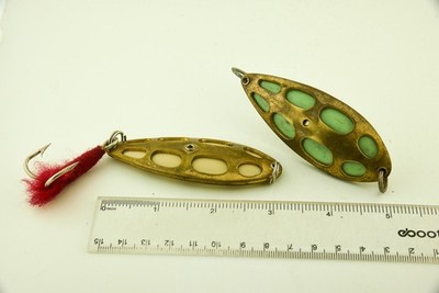 Vintage South Bend Sun Spot Spoon 3 1/4" Minnow Antique Fishing Lure ...