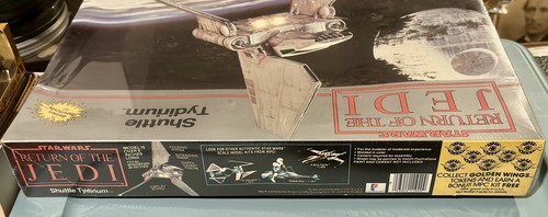Star Wars Return of the Jedi Shuttle Tydirium Scale Model Kit Vtg 1983 ...