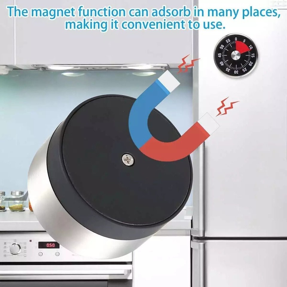 Visual Timer 60 Minute Countdown Magnetic Alarm Timer Time Management ...