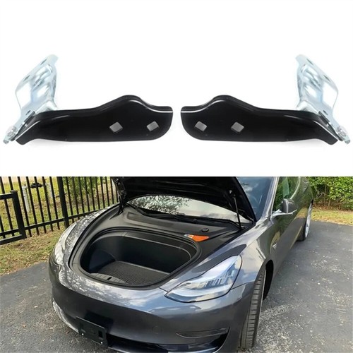 Pair Left Right Side Front Bonnet Hood Hinge Steel Fit For Tesla Model ...