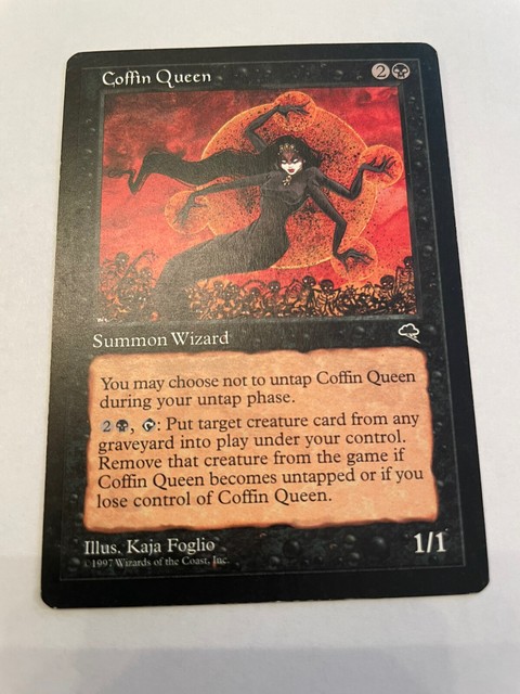 MTG Coffin Queen Tempest Regular Rare for sale online | eBay