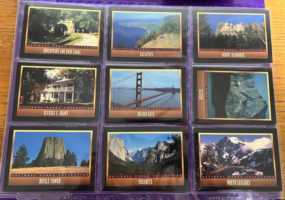 National Parks Collection 20 Trading Cards 1995 | eBay