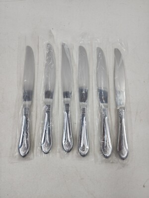 Metropolitan Stainless Flatware 6 Pieces Knife Set Abc NEW Sealed | eBay
