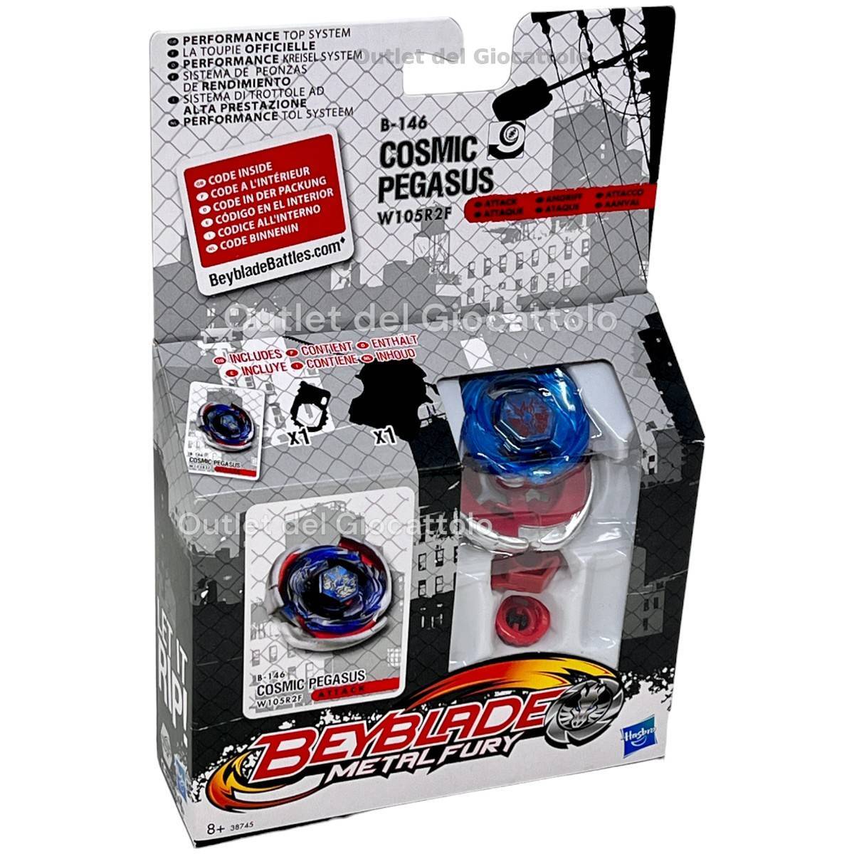 Beyblade Cosmach Pegasus Dearg Cosmic Pegasus F:D Beyblade LEGENDS