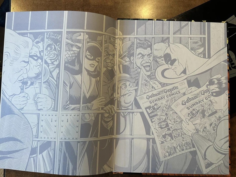 ** BATMAN: THE SUNDAY CLASSICS 1943-46 SIGNED & NUMBERED 361/500 W ...