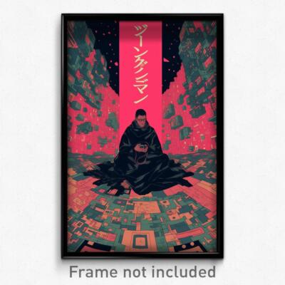 Greek Movie Poster - Modern Matrix (Greece Psychedelic Art Retro Film ...