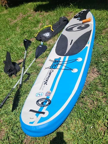 CALIFORNIA BOARD COMPANY 11' ALL TERRAIN INFLATABLE PADDLEBOARD PACKAGE ...