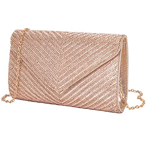 Women's Evening Handbags Envelope Clutch Purses Ladies Crossbody Bags ...