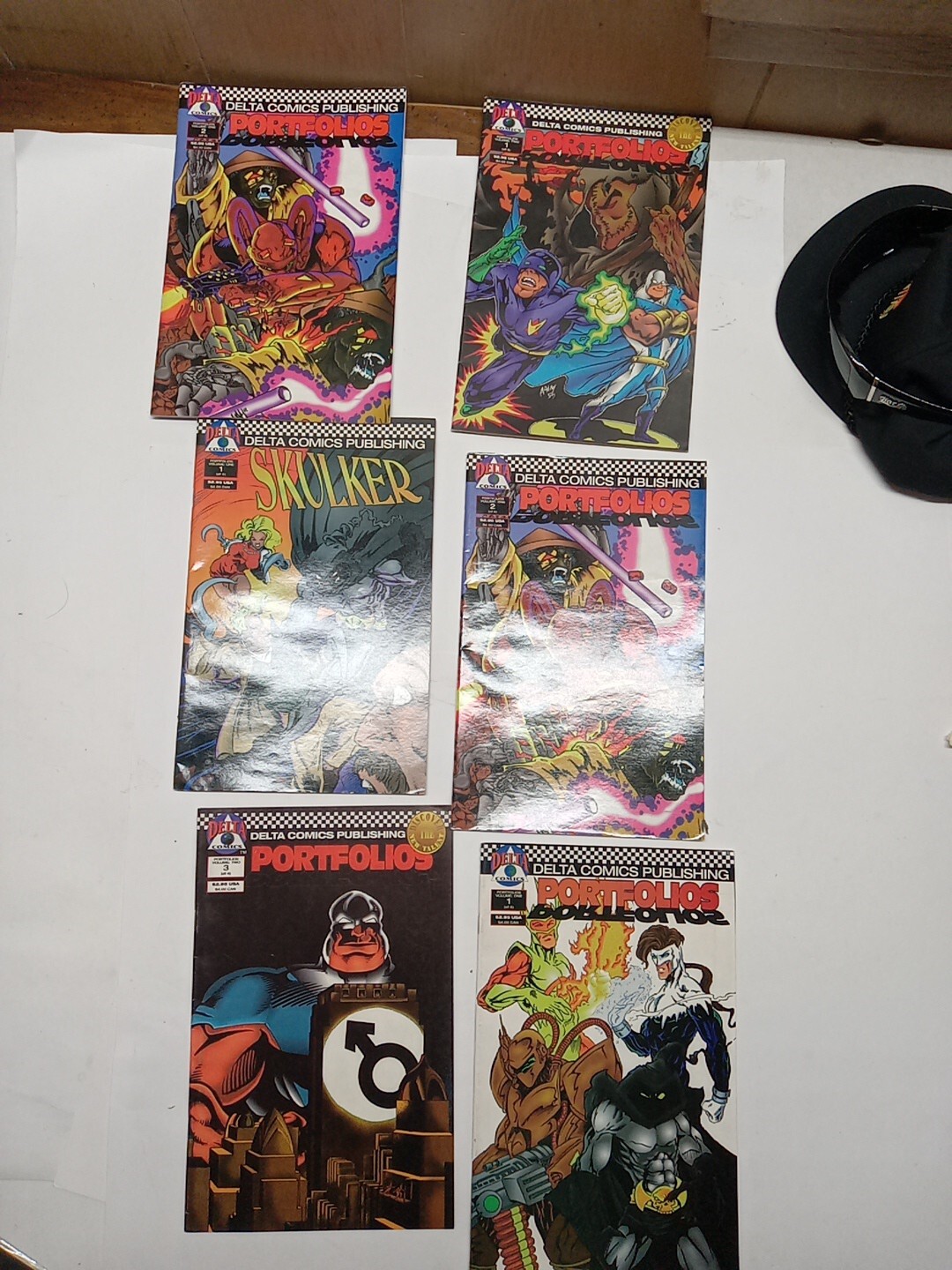 Portfolios Volume 2 #3 (Aug 1995, Delta Comics) Lot Of 6 Total | eBay