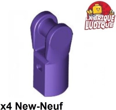 Lego 4X Bar Holder Handle Pin Pull Dark Purple 23443 | eBay