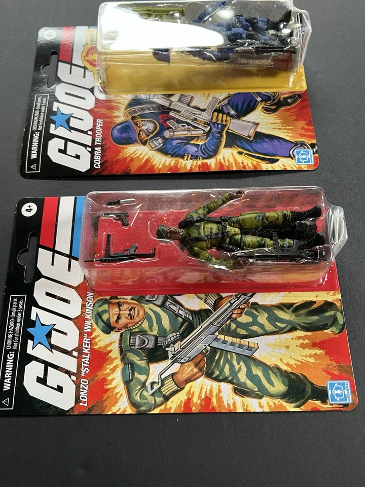 Modern GI Joe Stalker Cobra Trooper 3-3/4 MOC Hasbro Walmart Exclusive ...