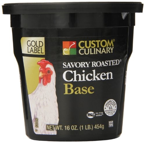 Custom Culinary Gold Label Base Savory, Roasted Chicken, 1 Pound | eBay