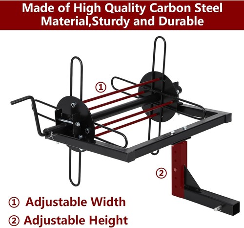 Bolt-On ATV Barbed Wire Unroller Wire Spreader w/ 2" Receiver Hitch for ...