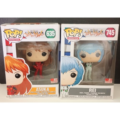 Neon Genesis Evangelion Funko POP Ayanami Rei Soryu Aska Langley | eBay