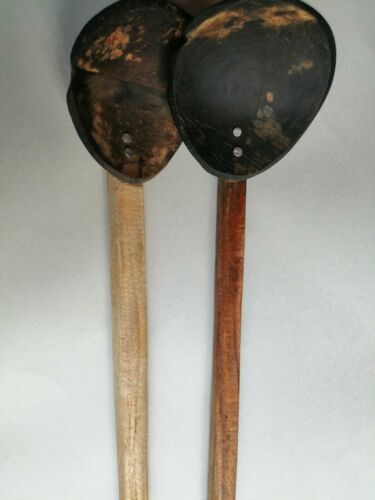 Srilanka Handmade Coconut Shell Spoons Kitchen tools Traditional 100% 1 ...