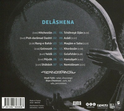 SHADI FATHI/BIJAN CHEMIRANI - DELƑSHENA NEW CD 3341348603308| eBay