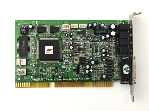 Rare GUS clone Expertcolor MED3201 v 1.1 PnP ISA AMD InterWave ...