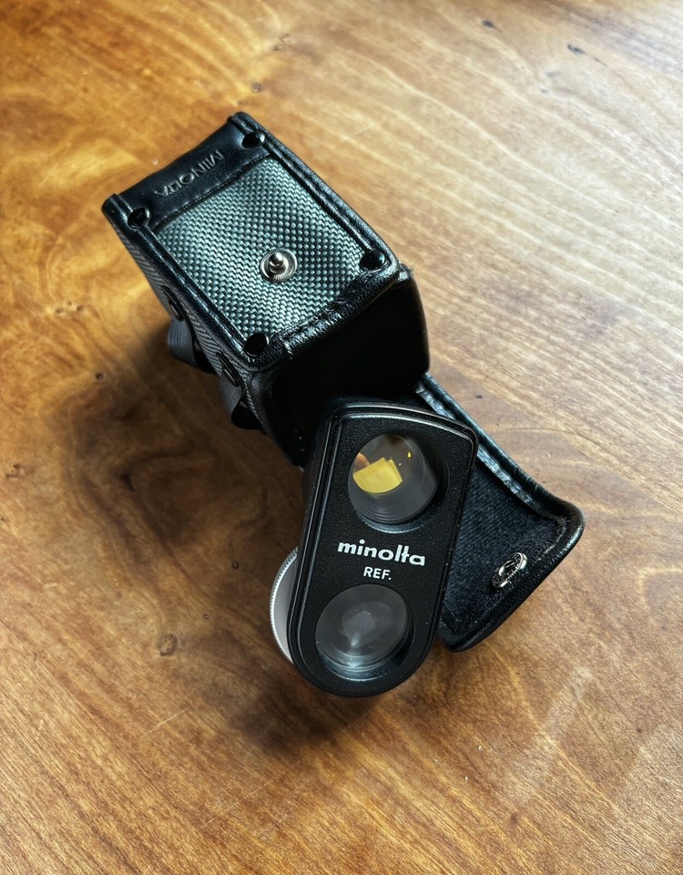 Minolta Auto Meter IV Light Meter / Flash Meter w/ Case -Clean ...