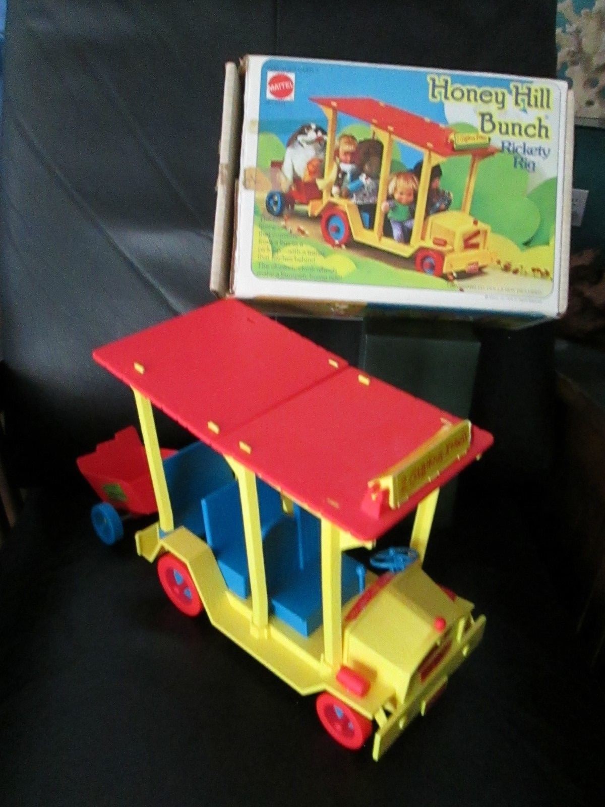 Rare Boxed Complete Vintage Honey Hill Bunch Gang Rickety Rig Bus Car ...