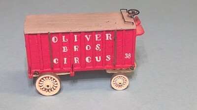 Scratch Built Circus Baggage Wagon HO Scale | eBay
