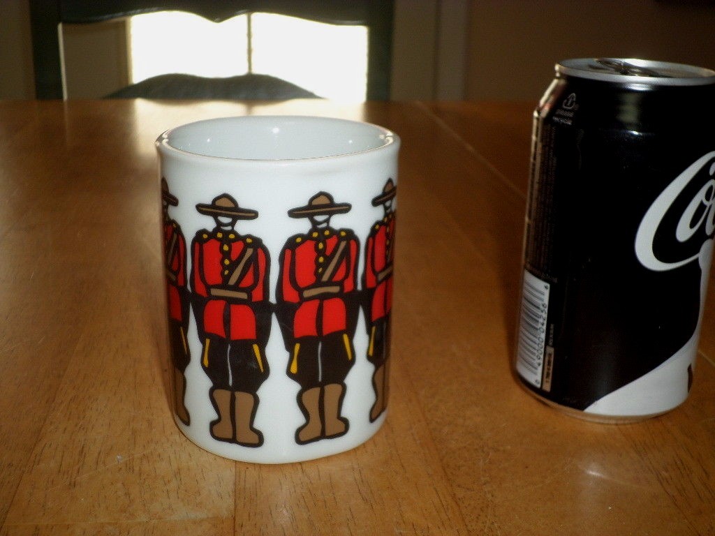 [RCMP] ROYAL CANADIAN MOUNTED POLICE, Ceramic Coffee Cup / Mug, Vintage ...