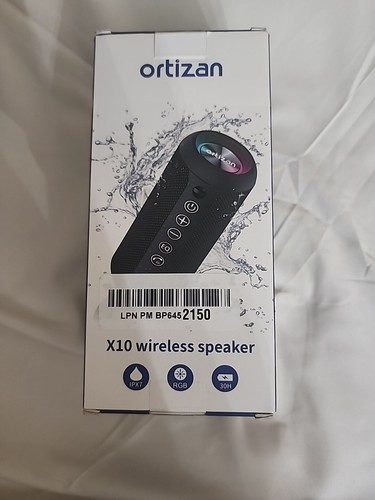 Ortizan X10 Portable Waterproof Wireless Bluetooth Speaker Type-C Port ...
