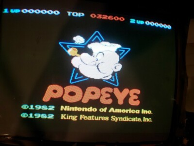Nintendo Popeye Arcade PCB board repair and refurbish service | eBay