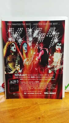 KISS 2006 DVD RELEASE PROMO AD PRINT AD 11 X 8.5 D1 | eBay