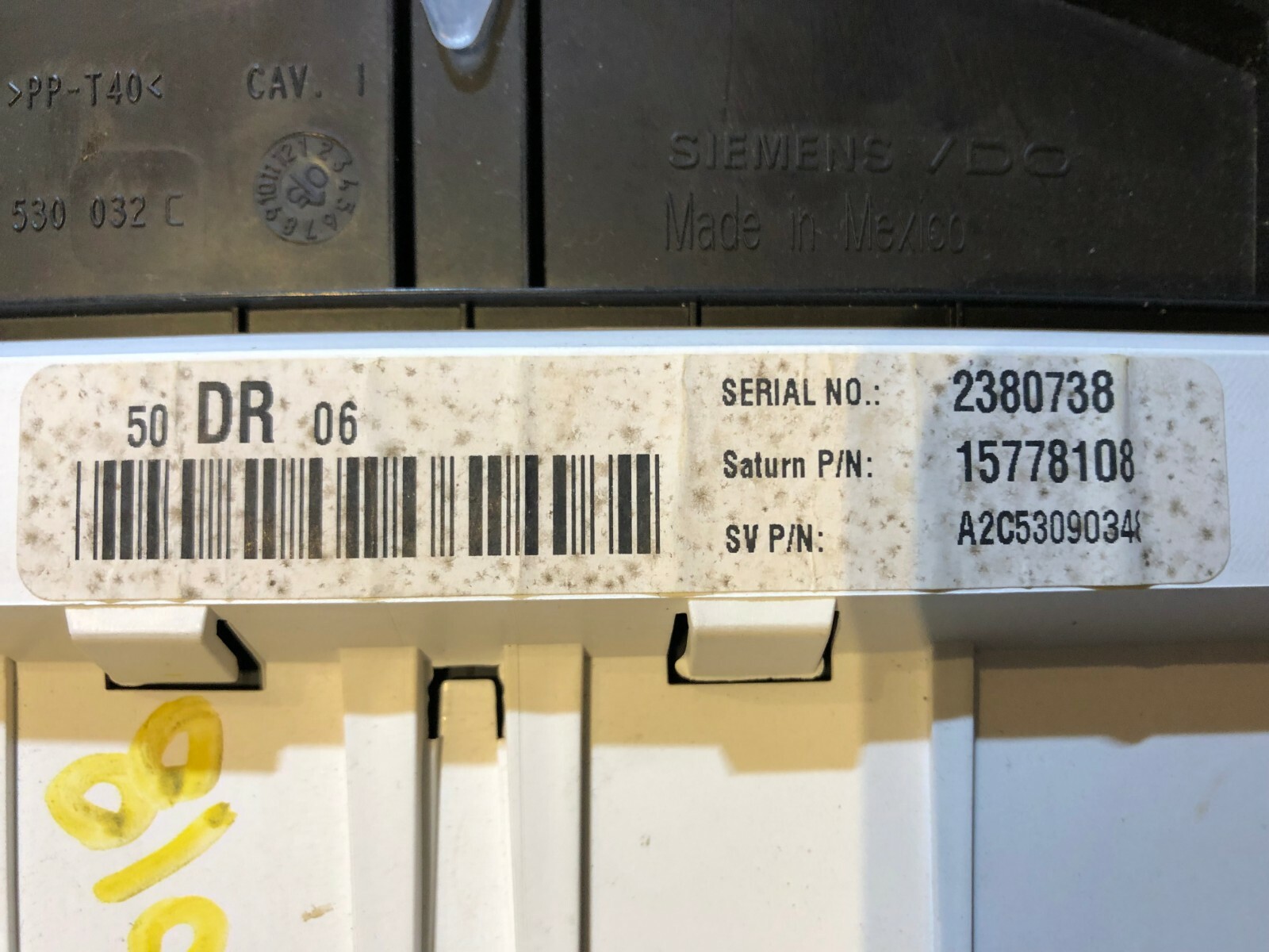 2006 PONTIAC TORRENT USED DASHBOARD INSTRUMENT CLUSTER FOR SALE | eBay