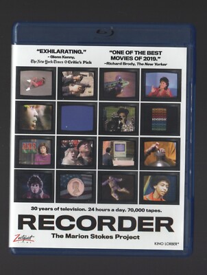 Recorder: the Marion Stokes Project (Blu-ray, 2019) LIKE NEW ...
