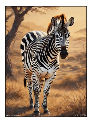 Zebra Print, Poster, Animal Wall Art, Animal Decor, Nile | eBay