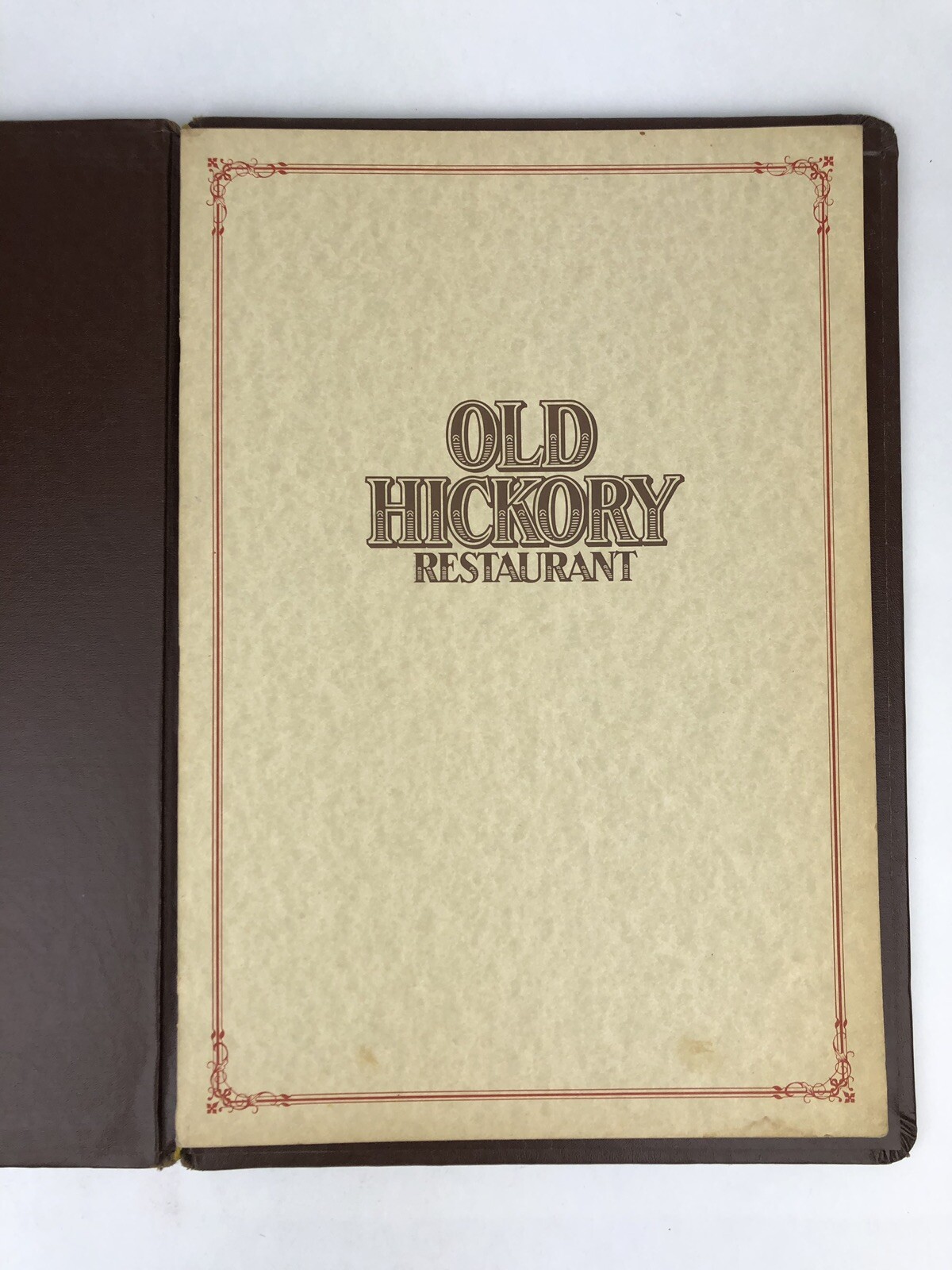 Vintage 1970s Old Hickory MENU Opryland Hotel Nashville Tennessee ...