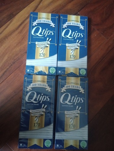 Q-tips Cotton Swabs 170 Count each (Value Pack of 5) | eBay