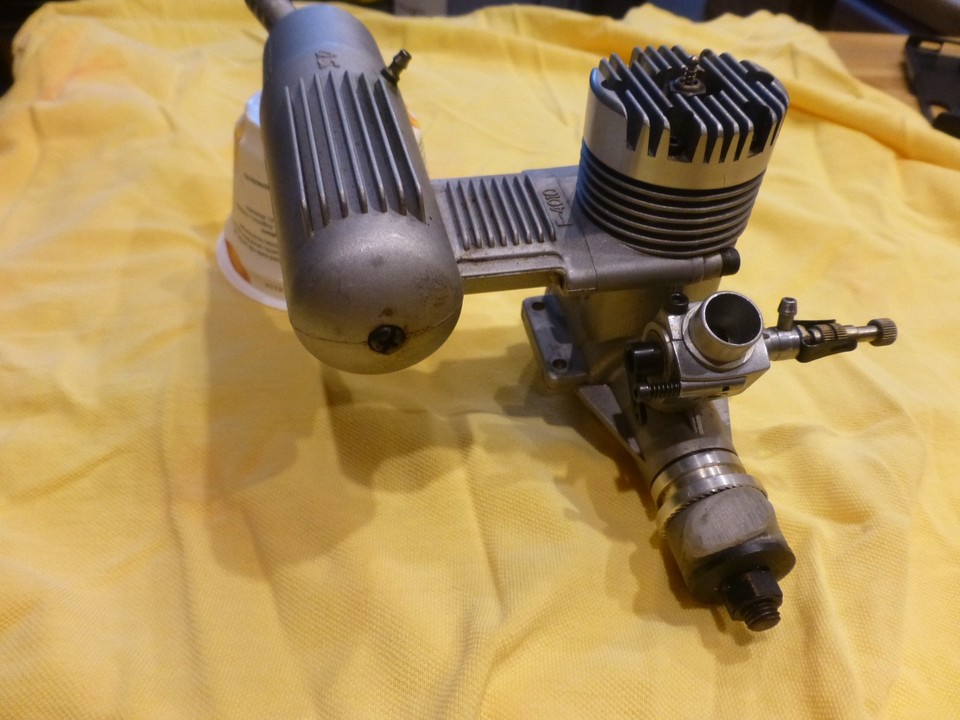 Used OS MAX 60 FP RC airplane Glow/Nitro engine with muffler | eBay