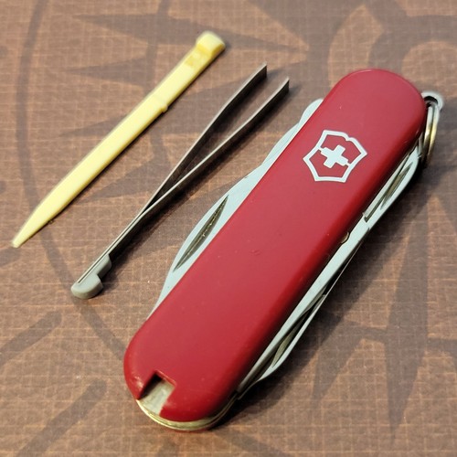 Victorinox Knife Switzerland Swiss Army Sak 58mm Rambler Red Multi Tool ...