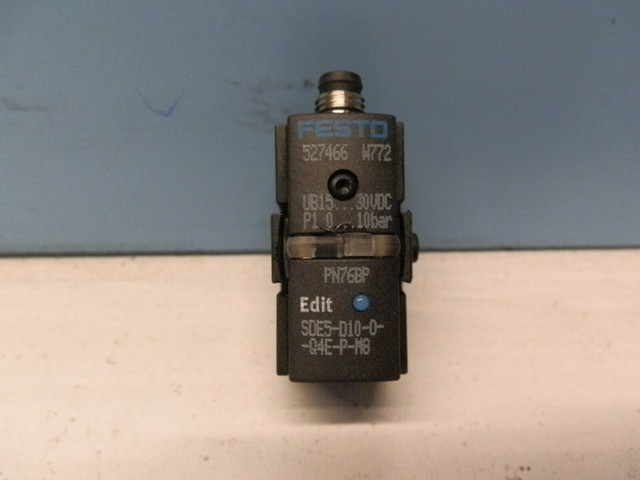 Festo 527466 Drucksensor Sde5-d10-o-q4e-p-m8 for sale online | eBay