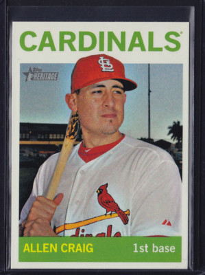 2013 TOPPS HERITAGE ALLEN CRAIG #240 CARDINALS | eBay